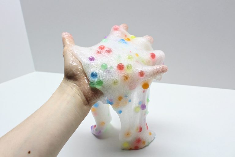 Super Stretchy Water Bead Slime (Using Contact Lens Solution!) - The ...