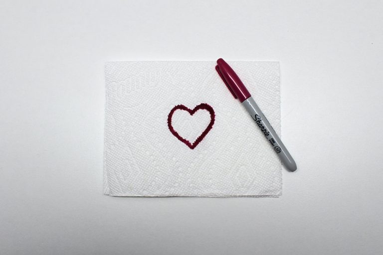 Valentine’s Day Magic Paper Towel Experiment - The Craft-at-Home Family
