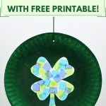 Four-Leaf Clover Suncatcher (with Free Printable!) - The Craft-at-Home ...