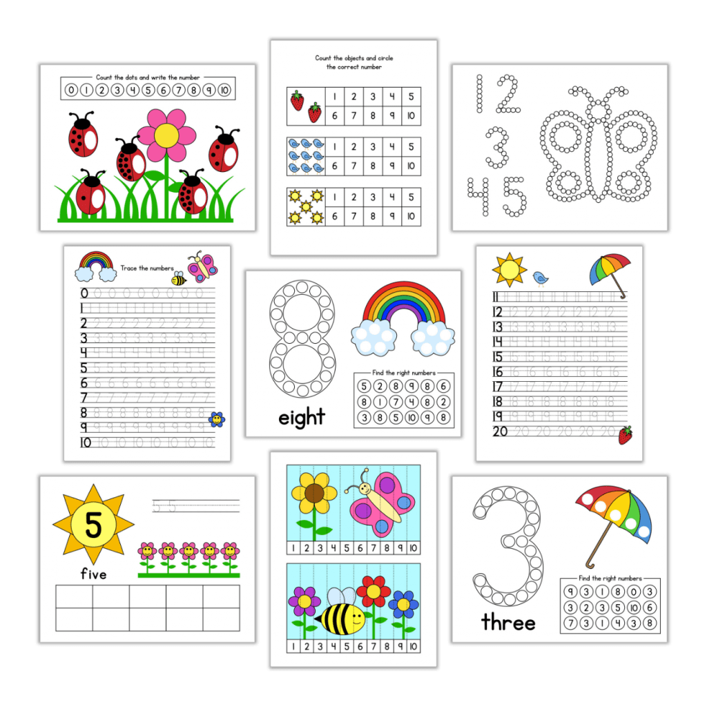Spring Counting Bundle - The Craft-at-Home Family