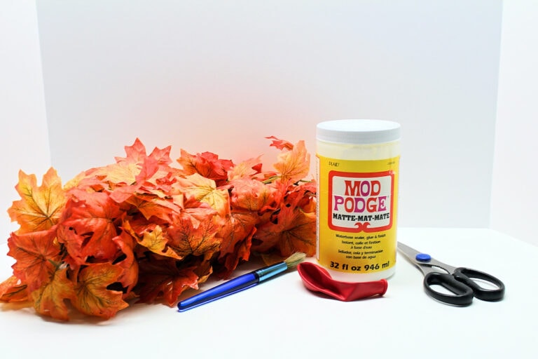 How to Make a DIY Leaf Bowl - The Craft-at-Home Family