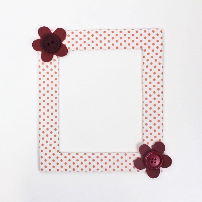 DIY Flower Picture Frame for Kids (Easy Mother’s Day Gift Idea!) - The ...