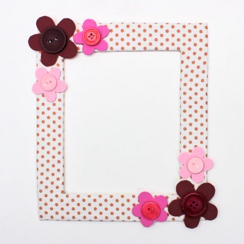 DIY Flower Picture Frame for Kids (Easy Mother’s Day Gift Idea!) - The ...