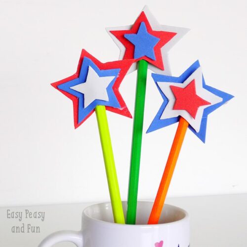 23 Cutest DIY Pencil Topper Crafts for Kids - The Craft-at-Home Family