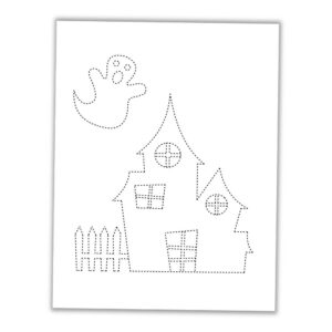 Free Printable Halloween Tracing Sheets (Trace & Color) - The Craft-at ...