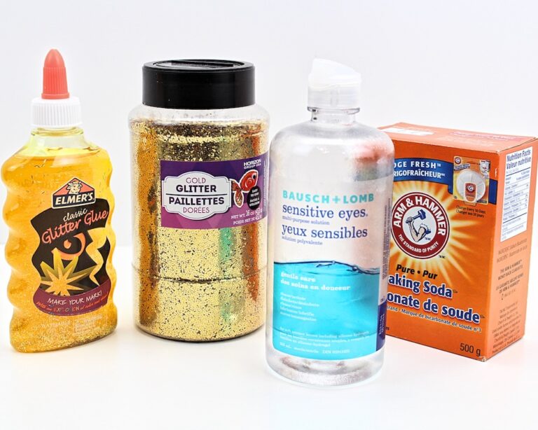 How to Make Gold Slime (Gold Glitter Slime Recipe) - The Craft-at-Home ...