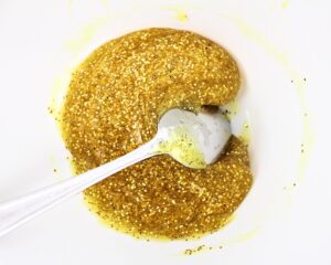How to Make Gold Slime (Gold Glitter Slime Recipe) - The Craft-at-Home ...
