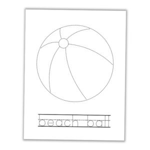 Free Printable Summer Tracing Worksheets for Preschool - The Craft-at ...