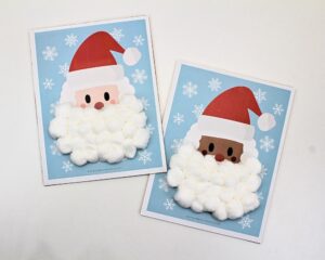 FREE Santa's Beard Countdown Calendar (Print & Add Cotton Balls!) - The ...