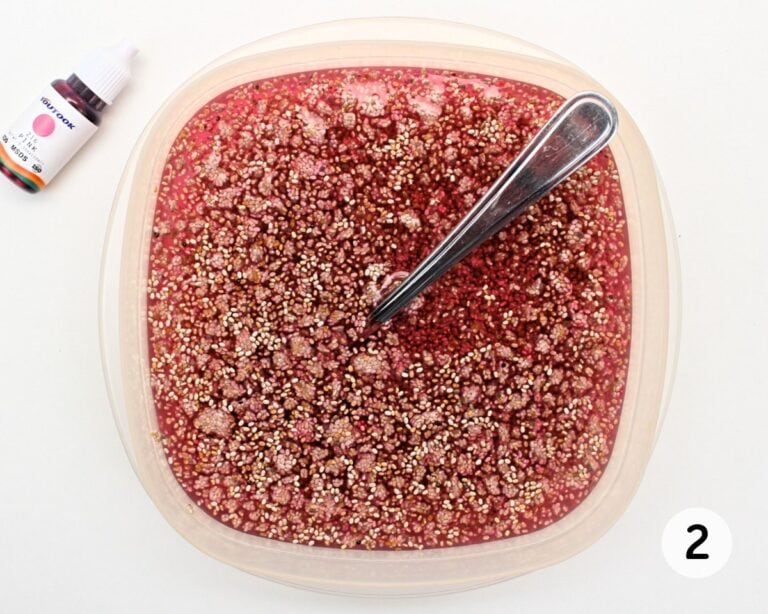 Taste-Safe Chia Seed Sensory Play - The Craft-at-Home Family