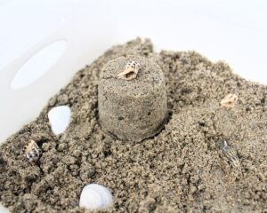 Beach Moon Sand (with Real Sand!) - The Craft-at-Home Family