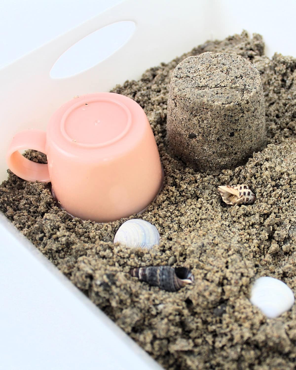 Beach Moon Sand (with Real Sand!) - The Craft-at-Home Family