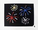 Easy Glitter Fireworks Craft - The Craft-at-Home Family