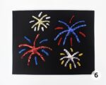Easy Glitter Fireworks Craft - The Craft-at-Home Family