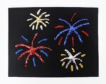 Easy Glitter Fireworks Craft - The Craft-at-Home Family