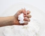 Fake Snow Recipe (Feels Cold!) - The Craft-at-Home Family