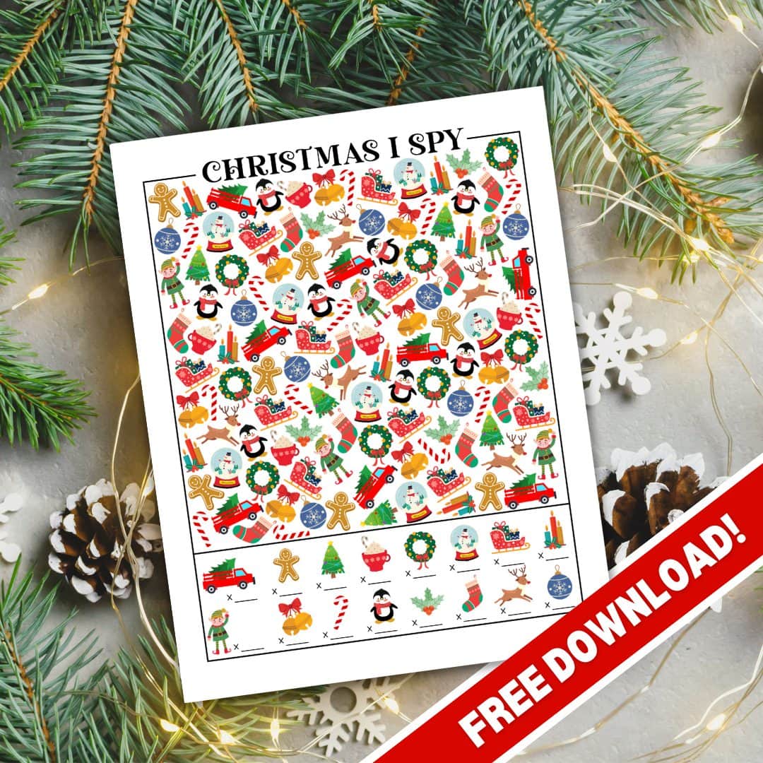 Free Halloween I Spy (+ Answer Key!) - The Craft-at-Home Family