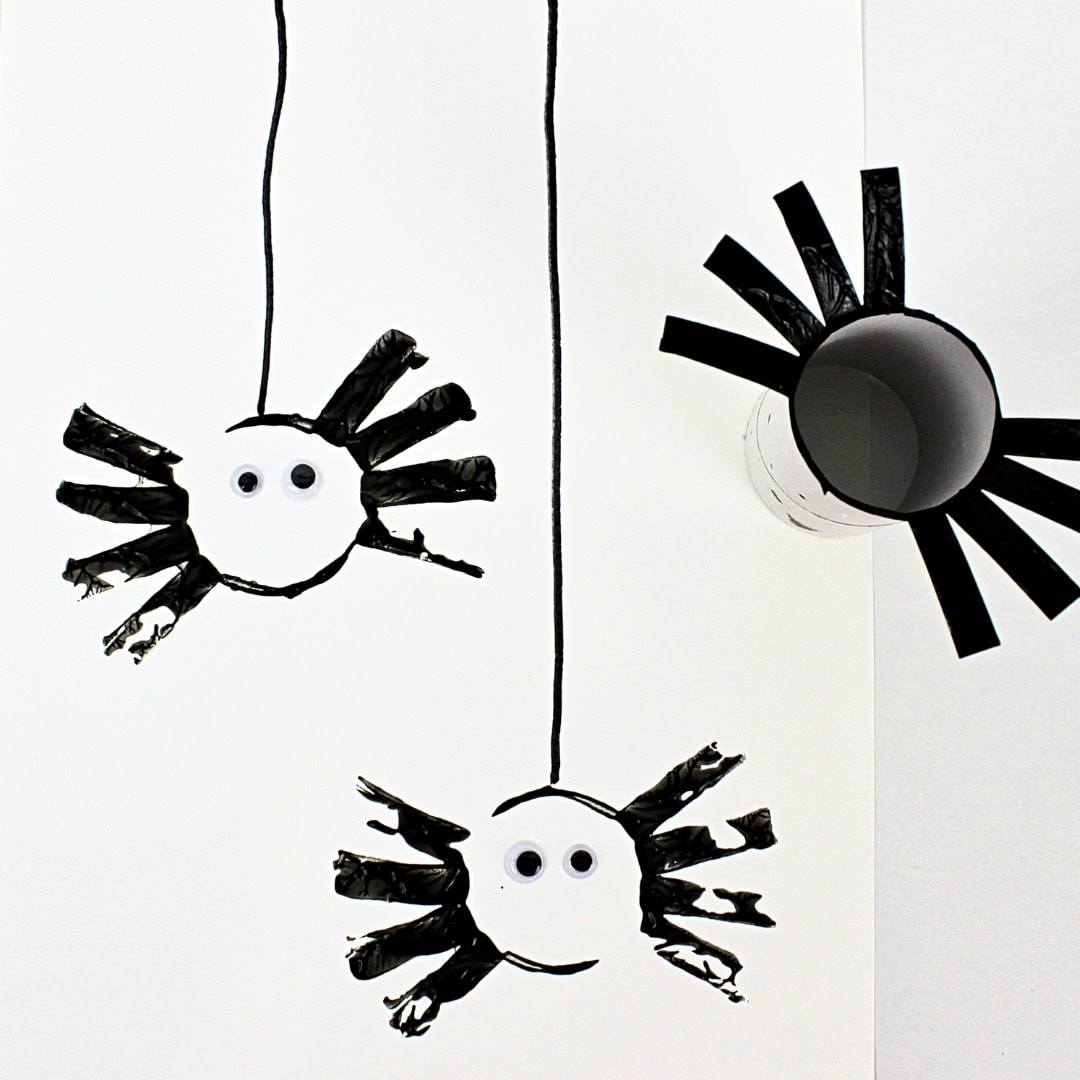 Easy Spider Crafts With Paper
