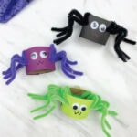 35 Halloween Spider Crafts for Kids - The Craft-at-Home Family