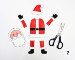 Free Build a Santa Printable - The Craft-at-Home Family