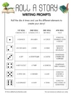 Free Roll a Story Printable - The Craft-at-Home Family