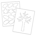 Thankful Tree Craft (with Free Template!) - The Craft-at-Home Family