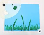 Q-Tip Painted Dandelions - The Craft-at-Home Family