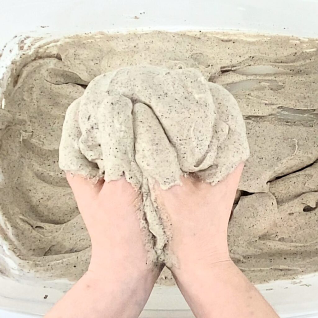 Sand Foam Sensory Play - The Craft-at-Home Family