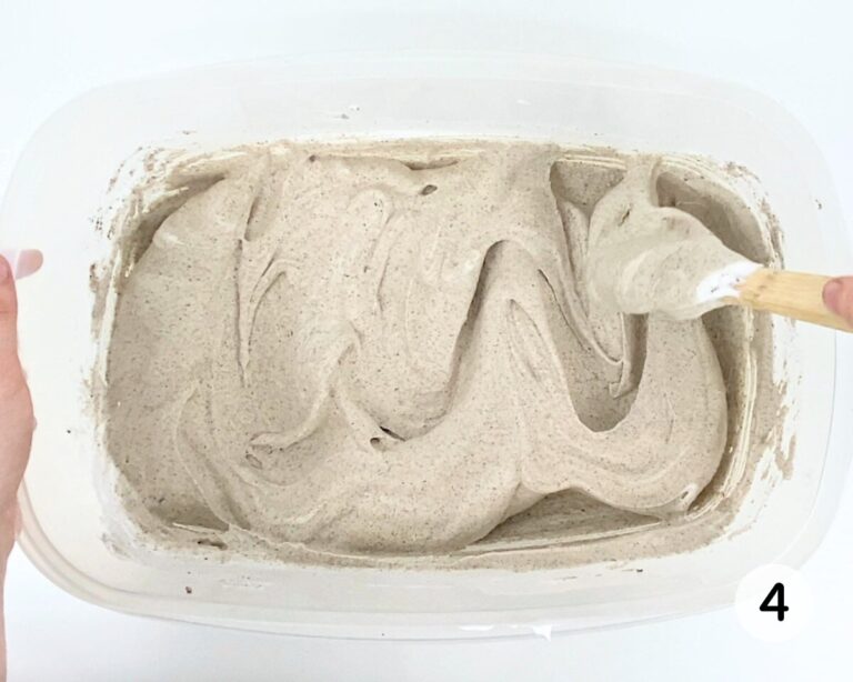 Sand Foam Sensory Play - The Craft-at-Home Family