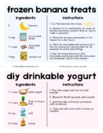Free Recipe Cards for Kids - The Craft-at-Home Family