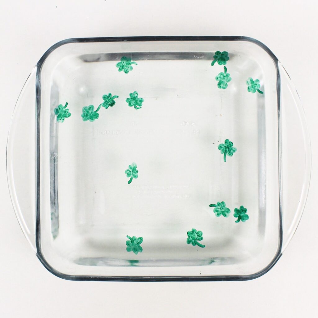 Floating Dry Erase Shamrocks - The Craft-at-Home Family