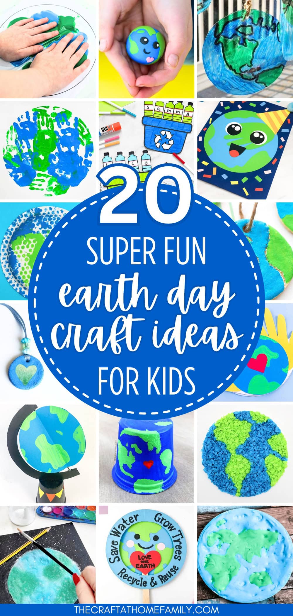 20 Easy Earth Day Crafts for Kids - The Craft-at-Home Family