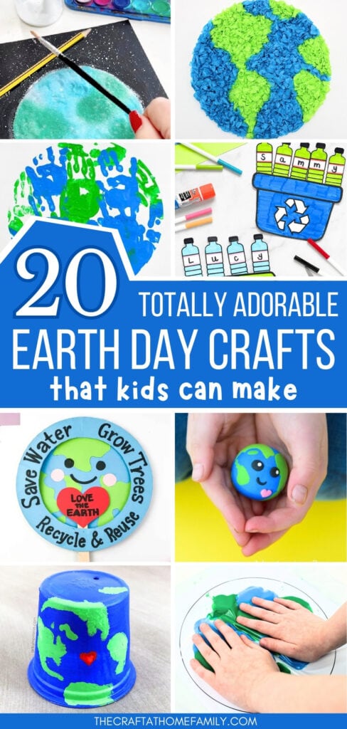 20 Easy Earth Day Crafts for Kids - The Craft-at-Home Family