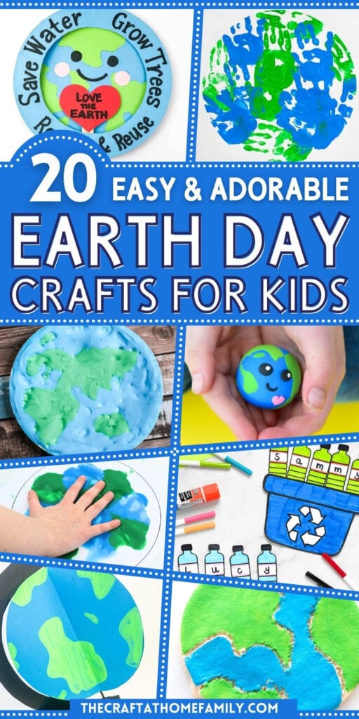 20 Easy Earth Day Crafts for Kids - The Craft-at-Home Family