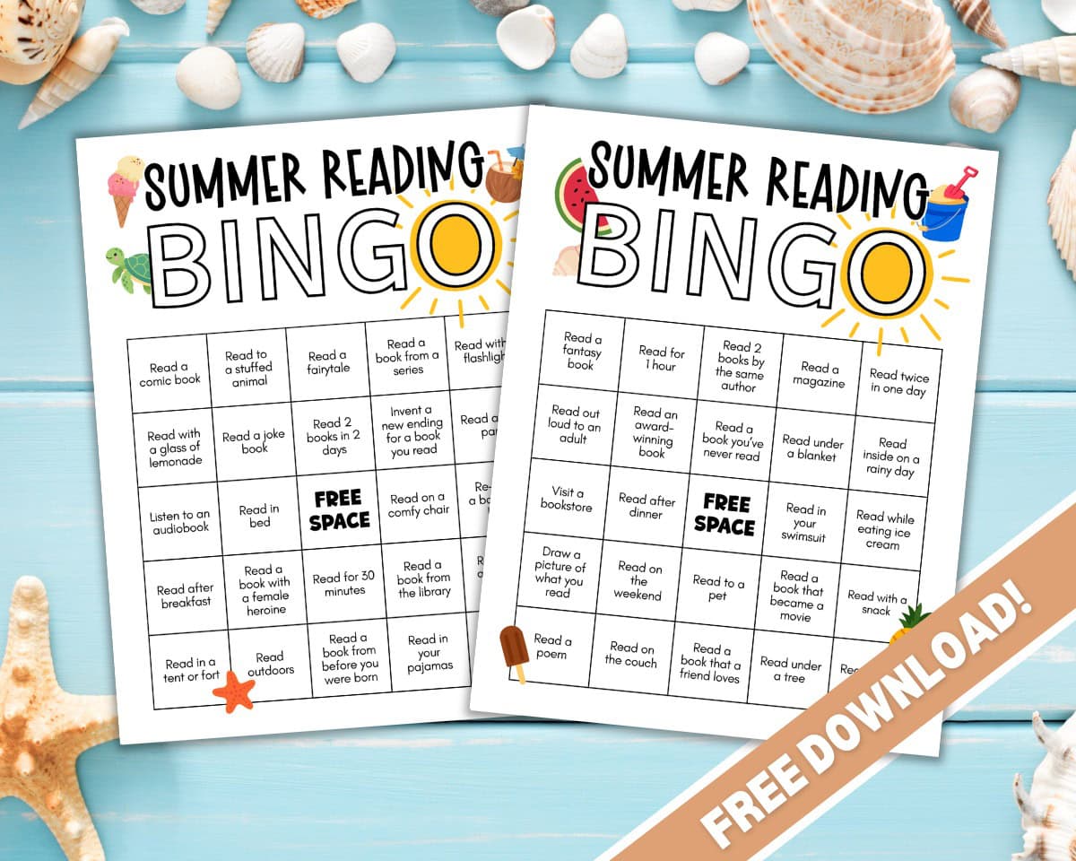 Summer Reading Bingo - The Craft-at-Home Family