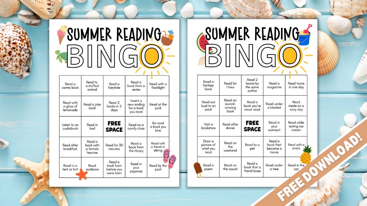 Summer Reading Bingo - The Craft-at-Home Family
